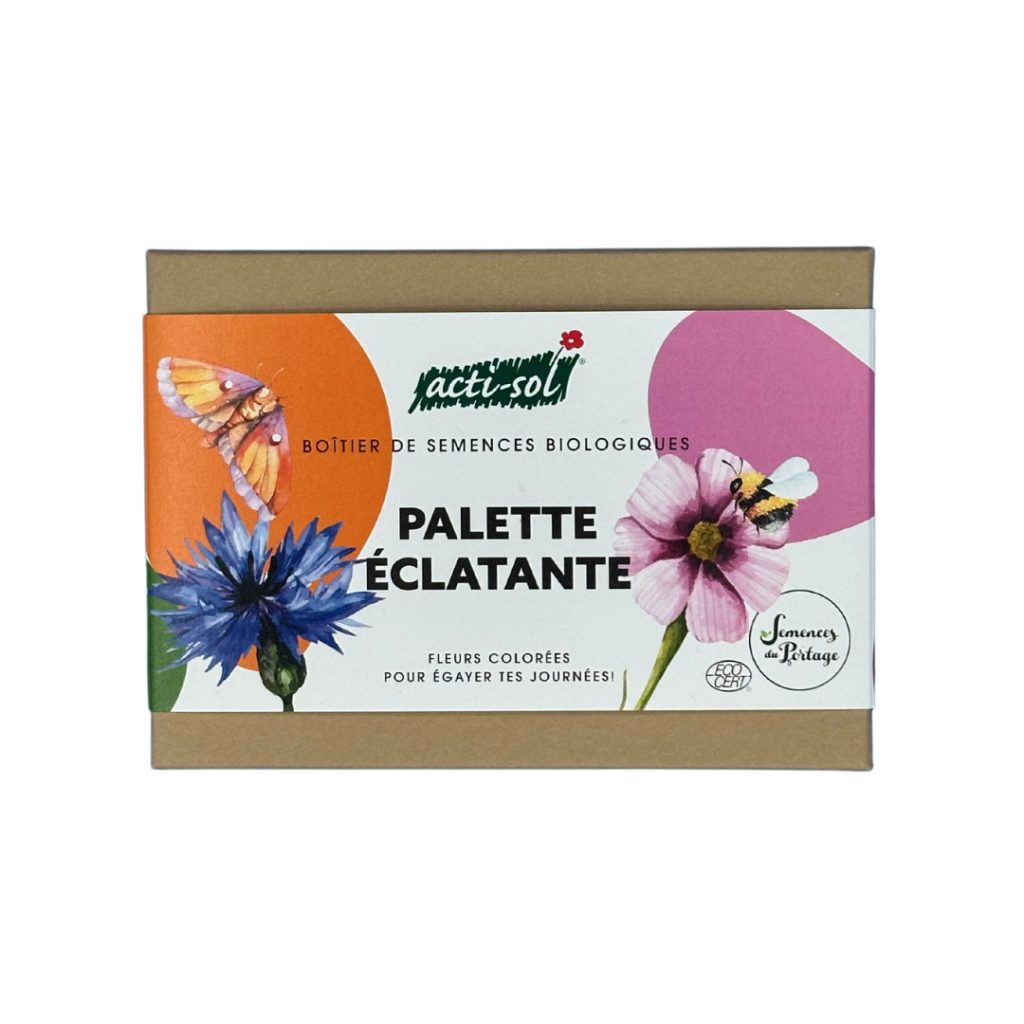 Boîte de semences - Palette éclatante - Acti-Sol